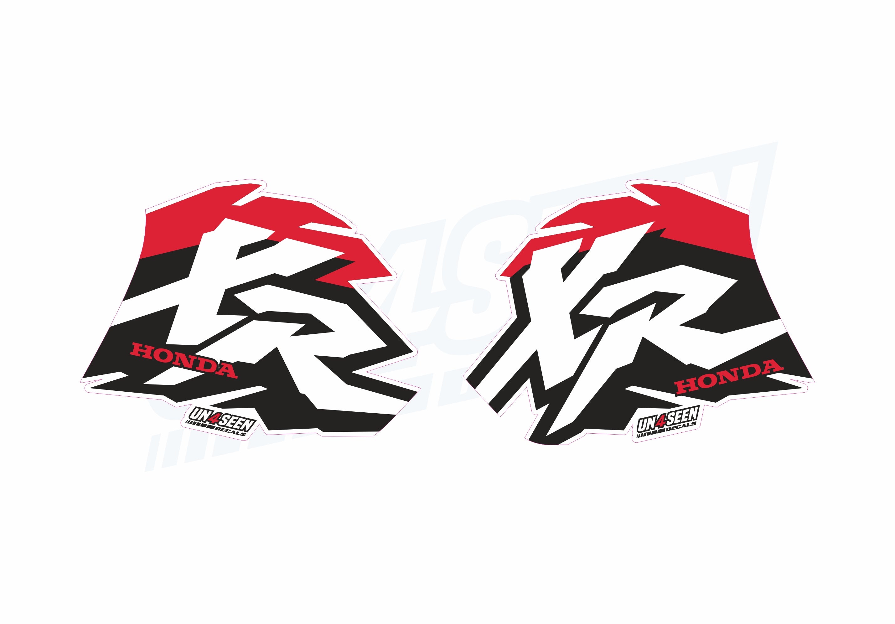 1997 XR600R Honda OEM replica Decals Australia