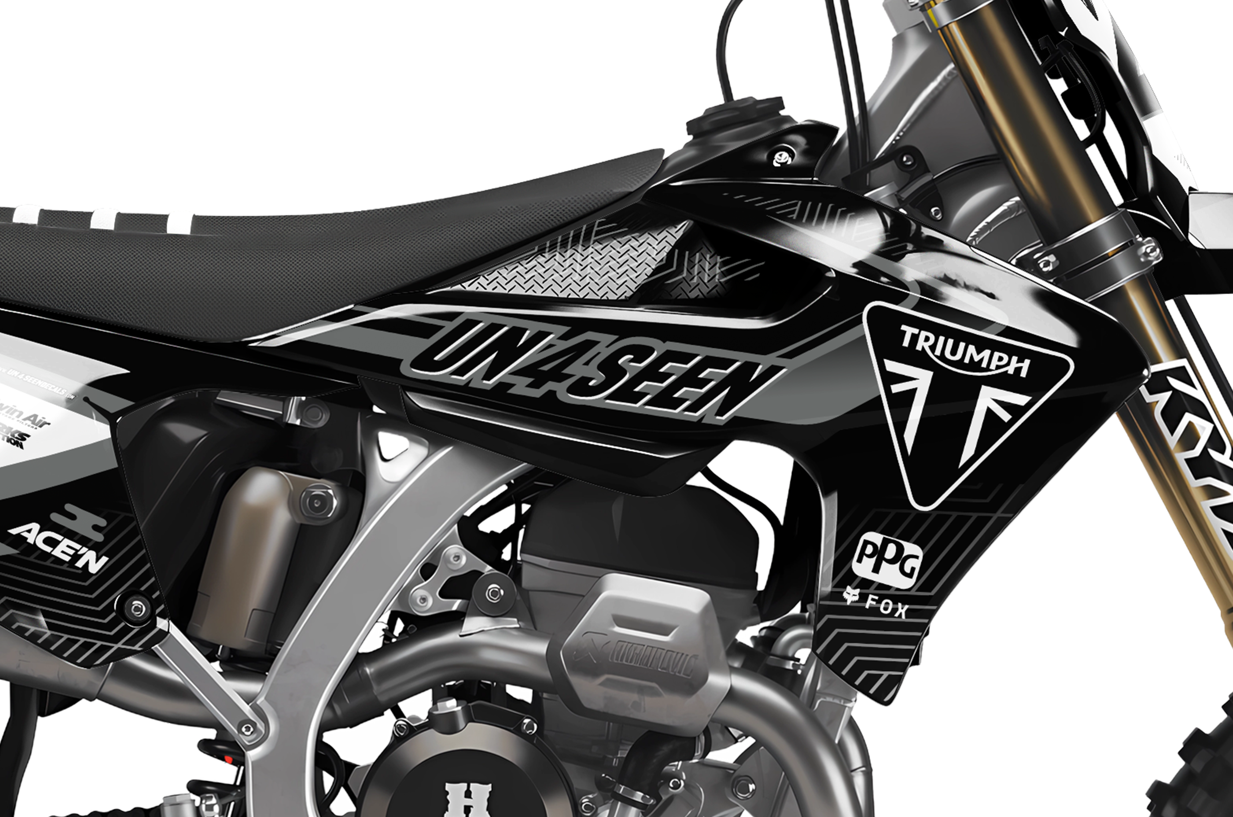 Triumph Racing Graphics Kit - Phantom New Zealand